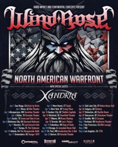 Wind Rose announce North American spring tour w/ Xandria