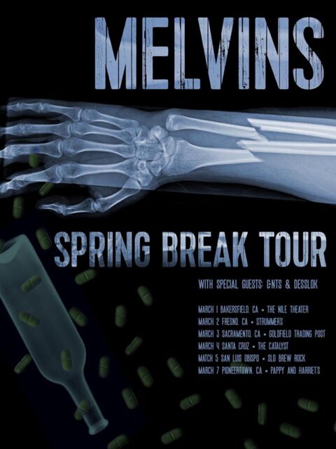 The Melvins announce California “spring break” 2025 tour