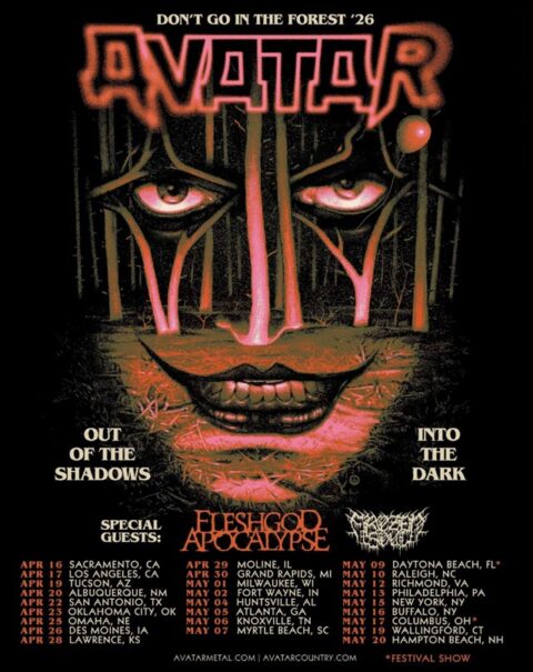 Avatar announce Spring 2026 North American headline tour